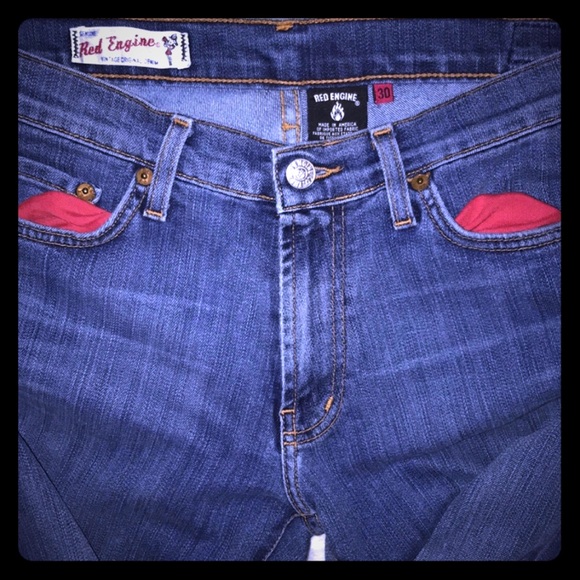 Red Engine | Jeans | Vintage Red Engine Jeans | Poshmark